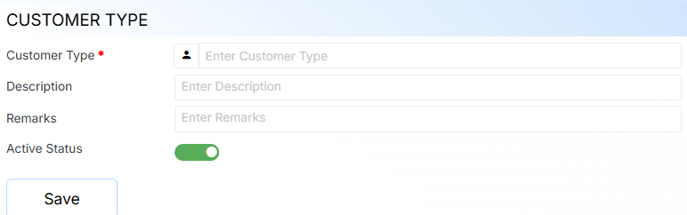 Customer Type